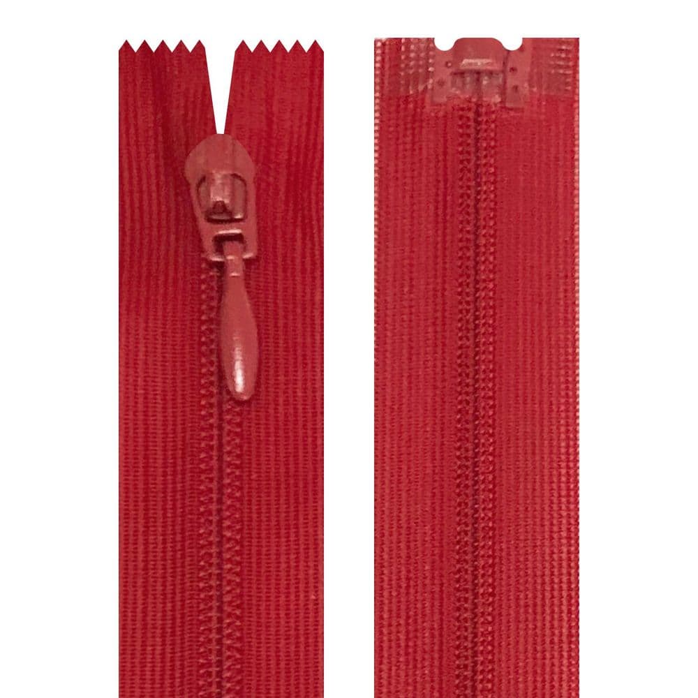 S3 Concealed Zip on Lace 148 Red