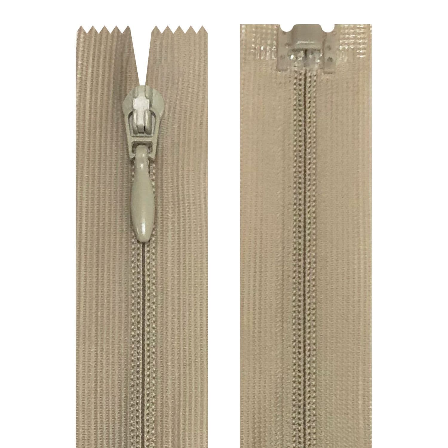 S3 Concealed Zip on Lace 308 Beige