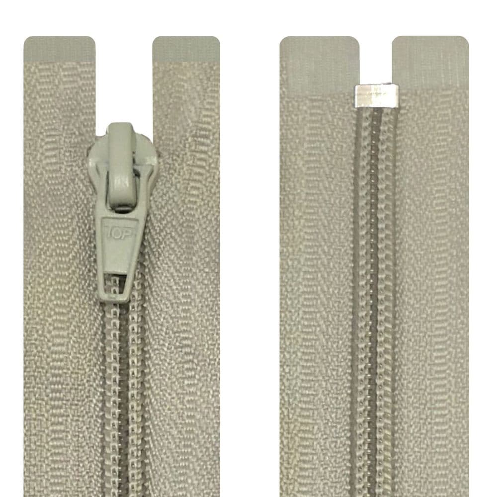 S5 Nylon Zip 310 Smoke Grey