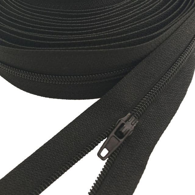 S5 Nylon Continuous Zip 5m 5 Runners