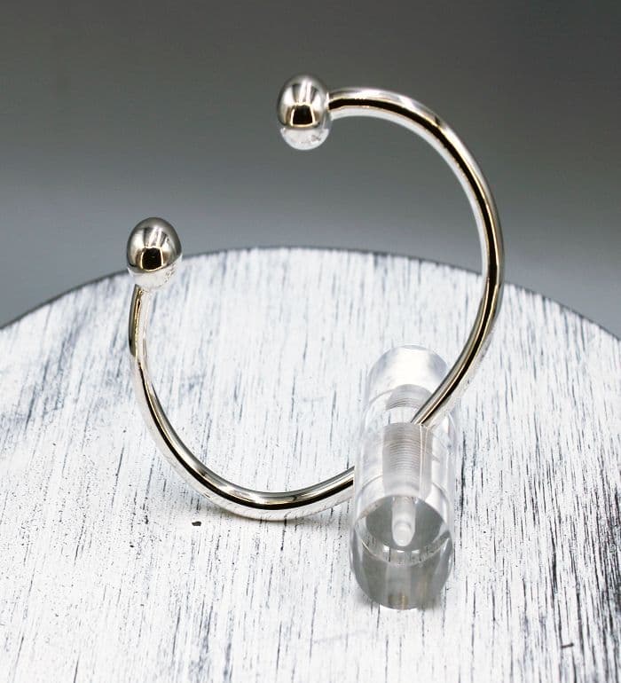 925 Solid Sterling Silver Torque Bangle - Designed To Suit Both Men and ...