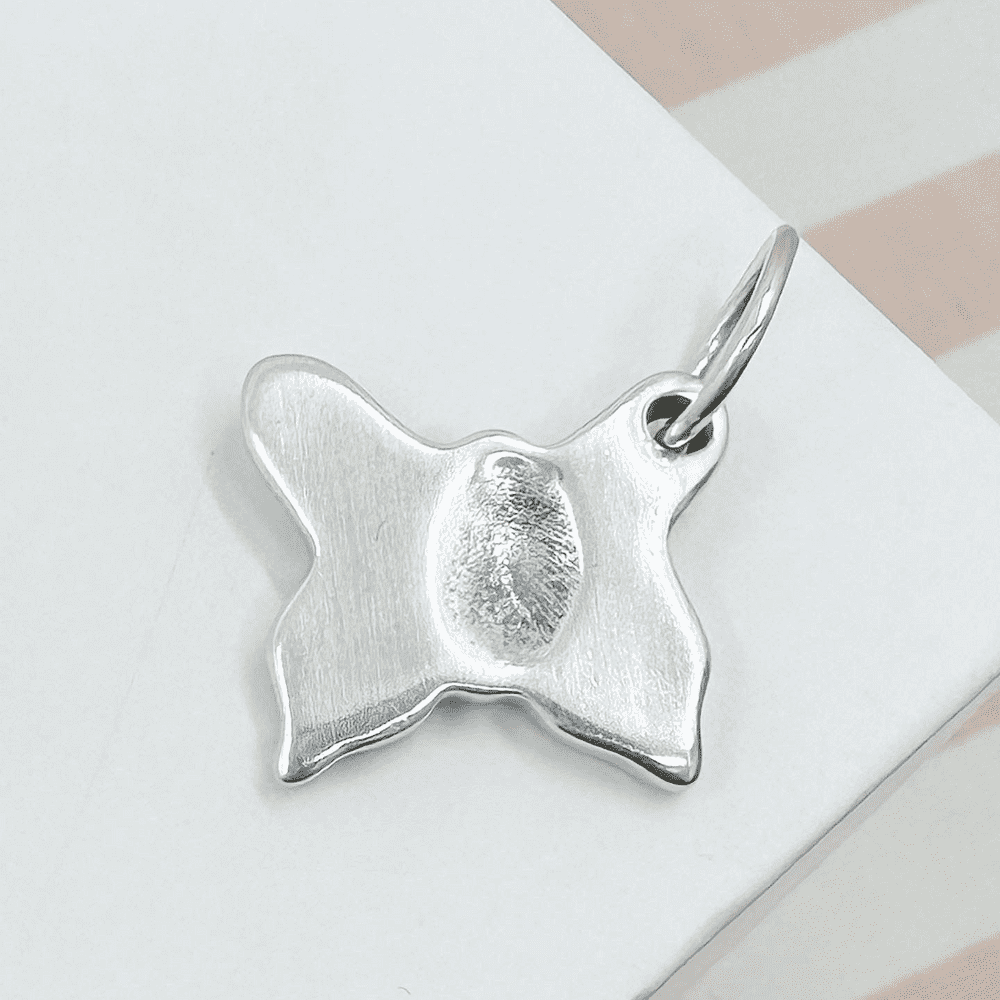 Butterfly Fingerprint Charm