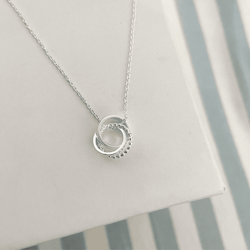 Entwined Circles Necklace