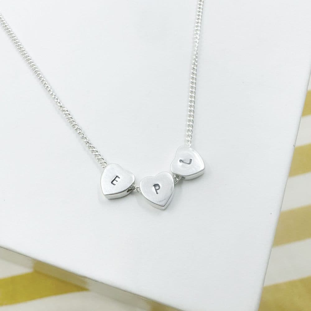 Heart Initial Necklace