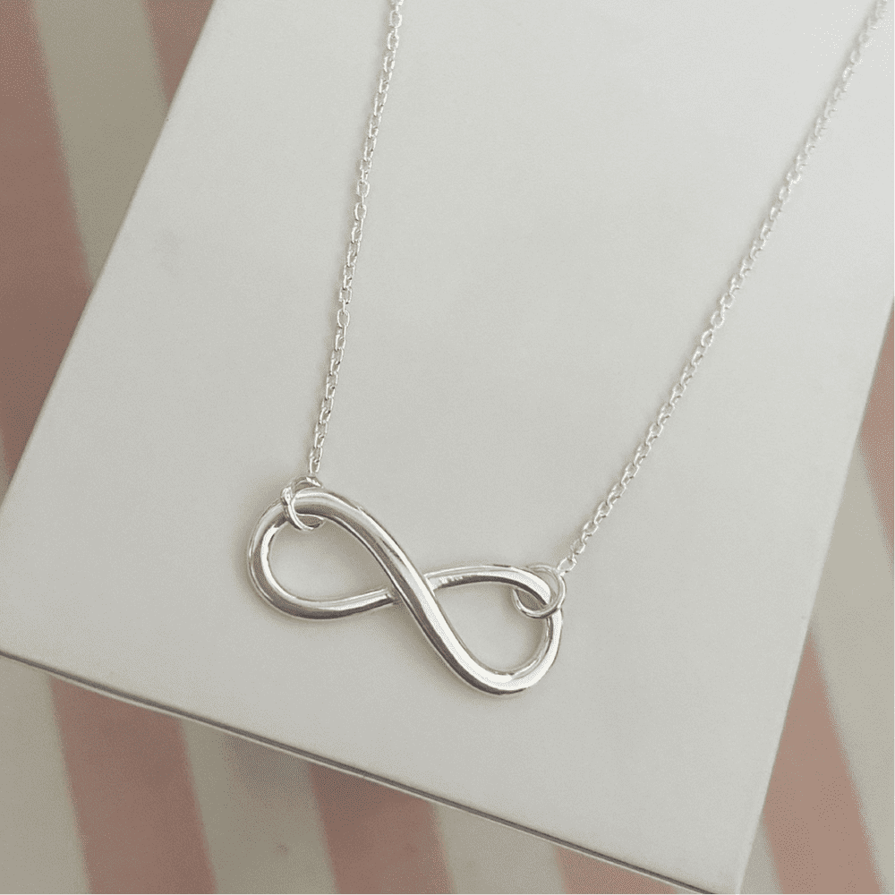 Silver Infinity Necklace