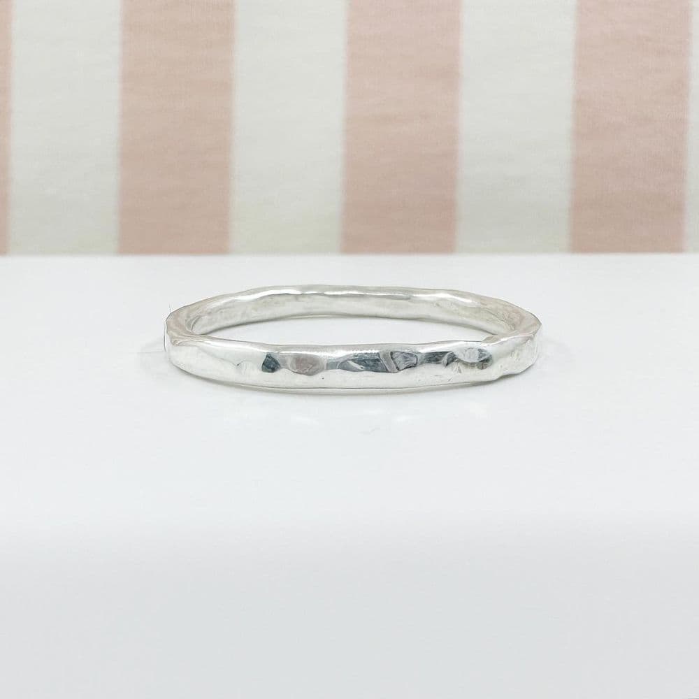 Stacking Ring - Hammered