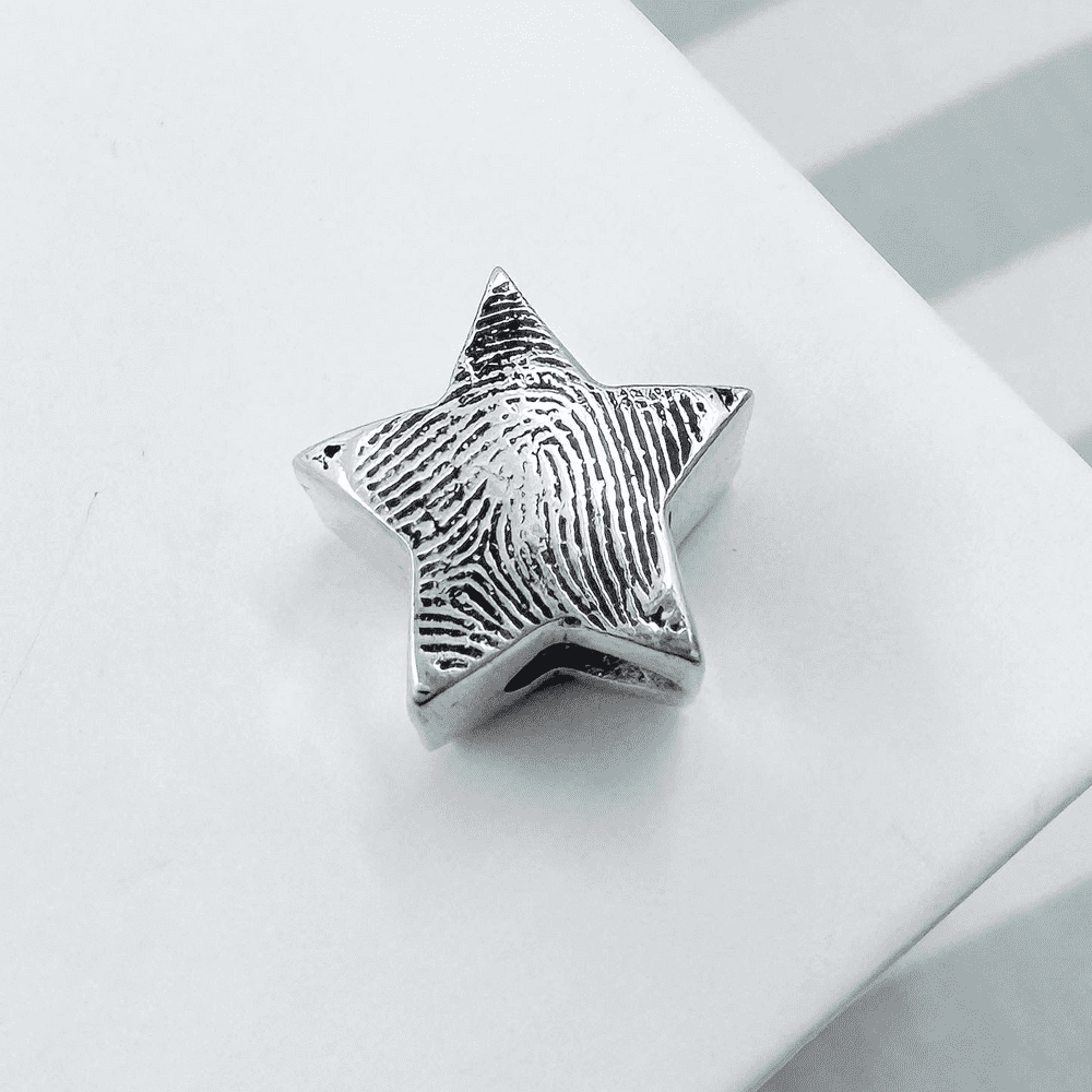 Star Fingerprint Bead