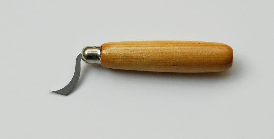 Purfling groove cleaning tool