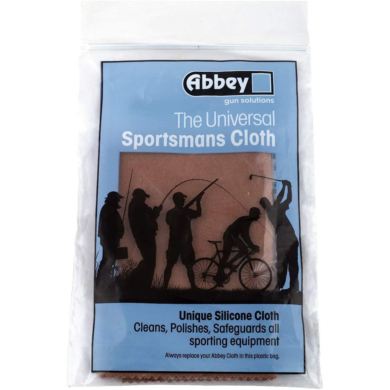 Abbey Universal Sportsmans Gun Silicone Cleaning Cloth Air Rifle Shotgun