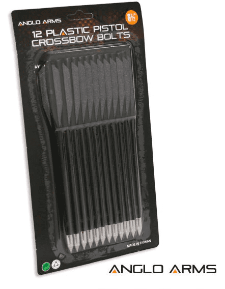 Anglo Arms 6 5" inch Plastic Crossbow Bolts Shards - Pack of 12