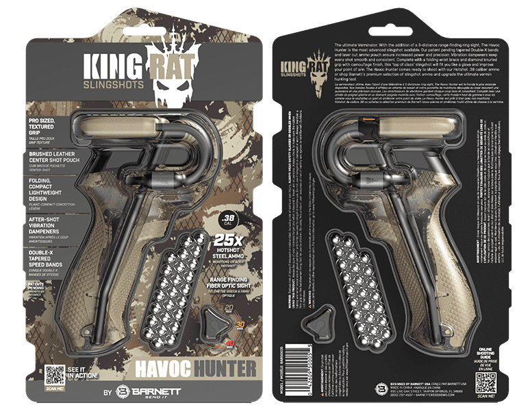 Barnett Havoc Hunter PRO Diablo Catapult / Slingshot FREE Practice Ammo