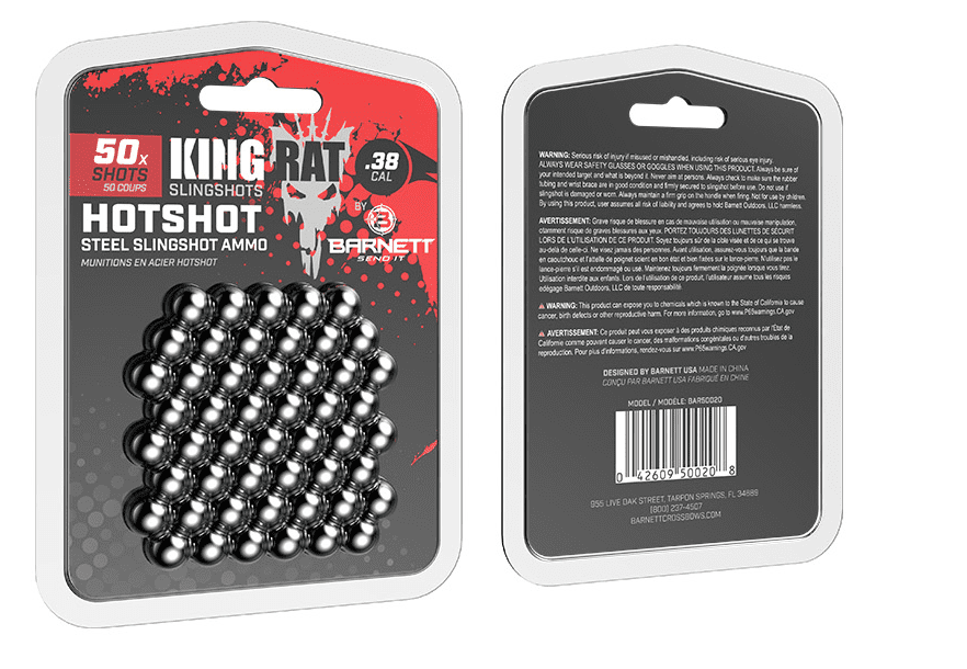 Barnett Hotshot Catapult/Slingshot King Rat Steel Ammo BB s Packs New ...