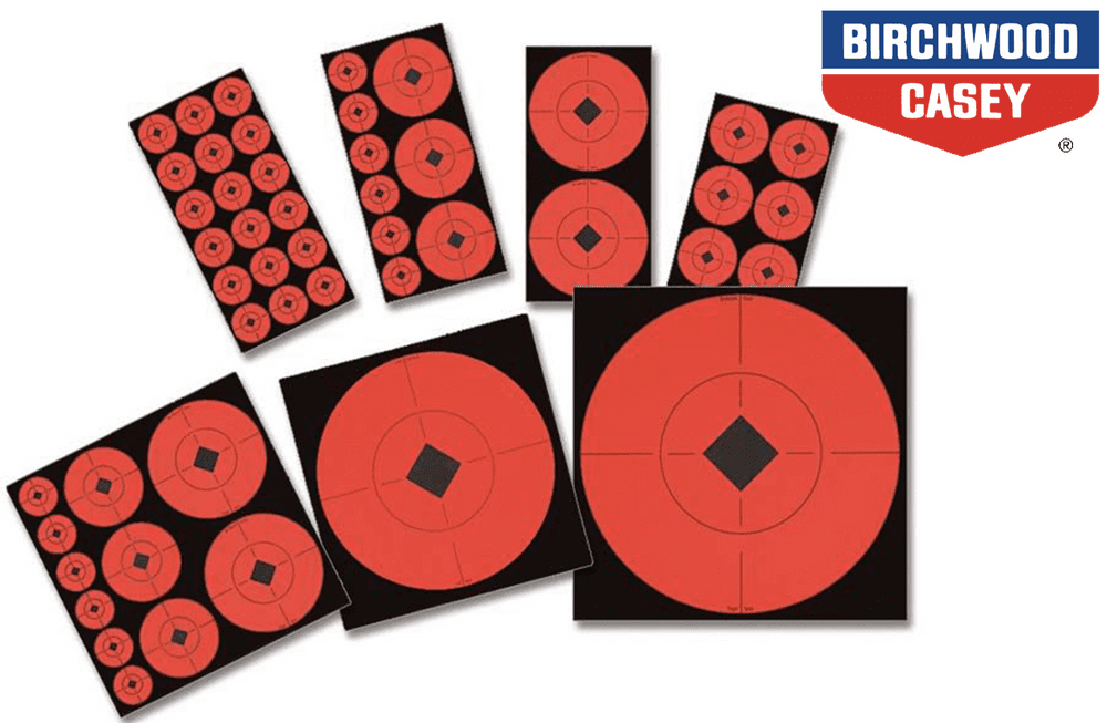 Birchwood Casey Self Adhesive Target Spots Pack of 12 - Choose Size
