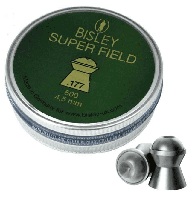 Bisley Superfield 177 / 4 5mm Hollow Point Pellets