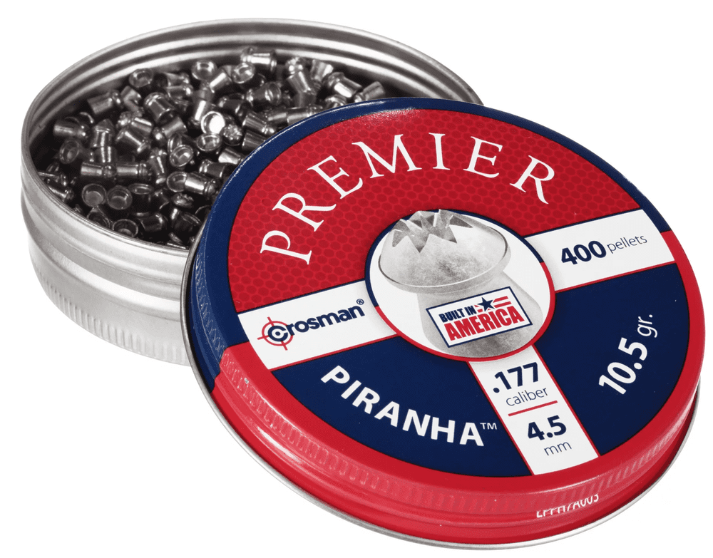 Crosman Piranha 177 / 4 5mm Premier Hollow Point Pellets
