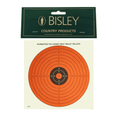 Genuine Bisley 14cm Dayglow Grade 1 Targets Accurate Shooting - Choose ...