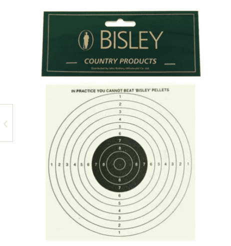 Genuine Bisley 14cm Double Sided 5 1 Grade 1 Targets Shooting - Choose ...