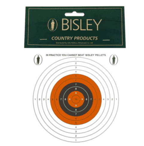 Genuine Bisley 17cm Grade 2 Single Practice Targets - Choose Quantity