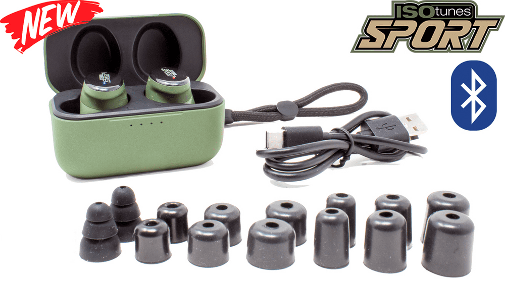 ISOTunes Caliber Earbuds Sport Hearing-Protection
