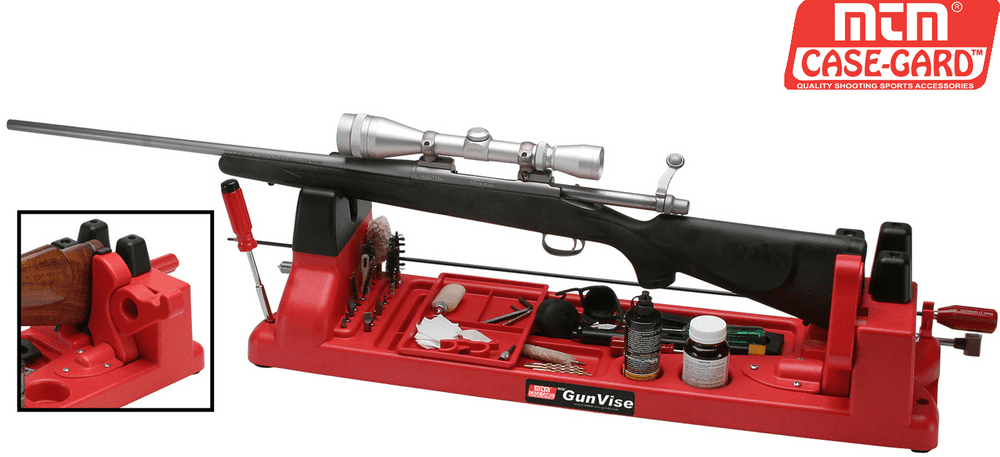 MTM Gun Vice Bench Rest Airgun Rifle Shotgun Maintenance & Cleaning ...