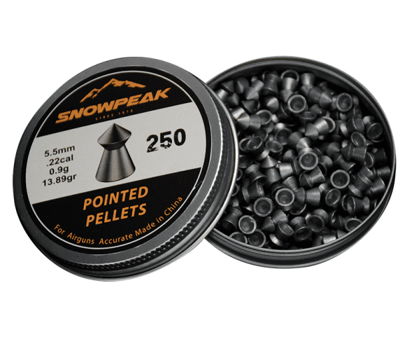 Snowpeak Pointed 22 / 5 5mm Pointed Lead Air Pellets
