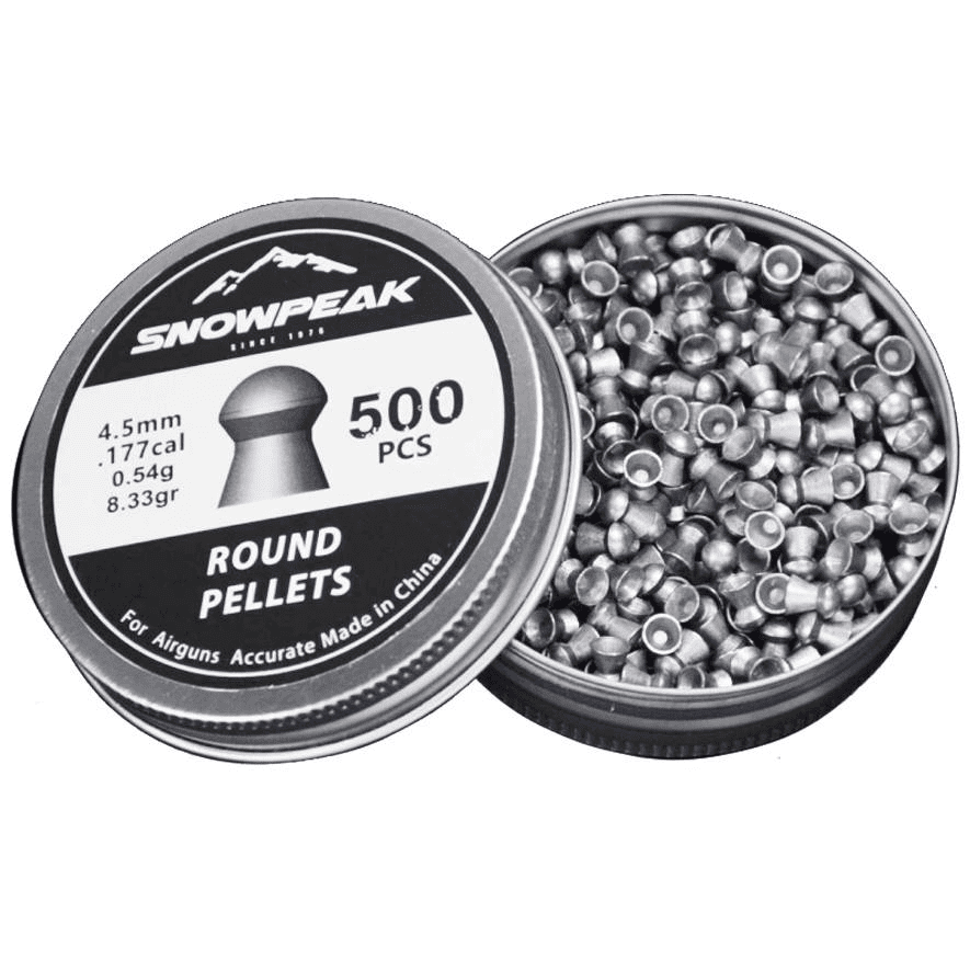 Snowpeak Round Domed 177 / 4 5mm Domed Round Lead Air Pellets