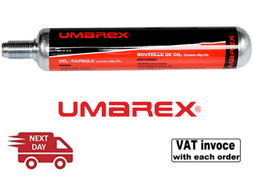 Umarex 12g CO2 Gas Capsule Cartridge 12 Gram CO2 - Choose Quantity