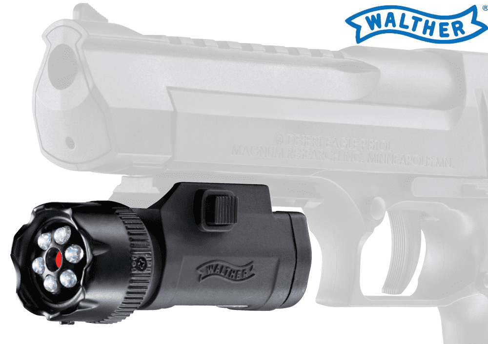 Walther Umarex Light Laser Sight Module LLM1 FLR 650 with LED Torch 2 1129X