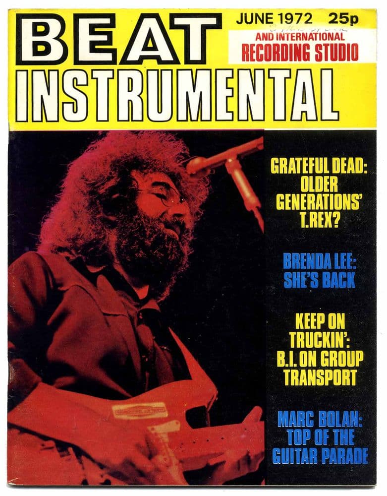 Beat Instrumental Magazine No 109 June 1972 Grateful Dead Curved Air ...