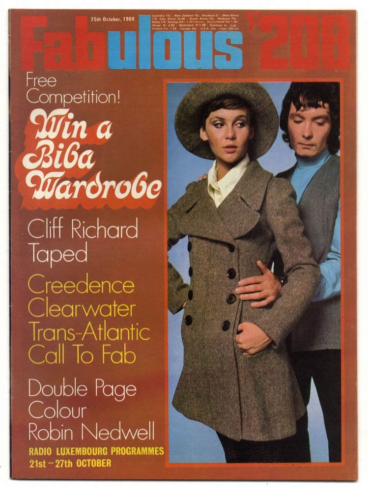 Fabulous 208 Magazine 25 October 1969 Dustin Hoffman Jon Voight ...
