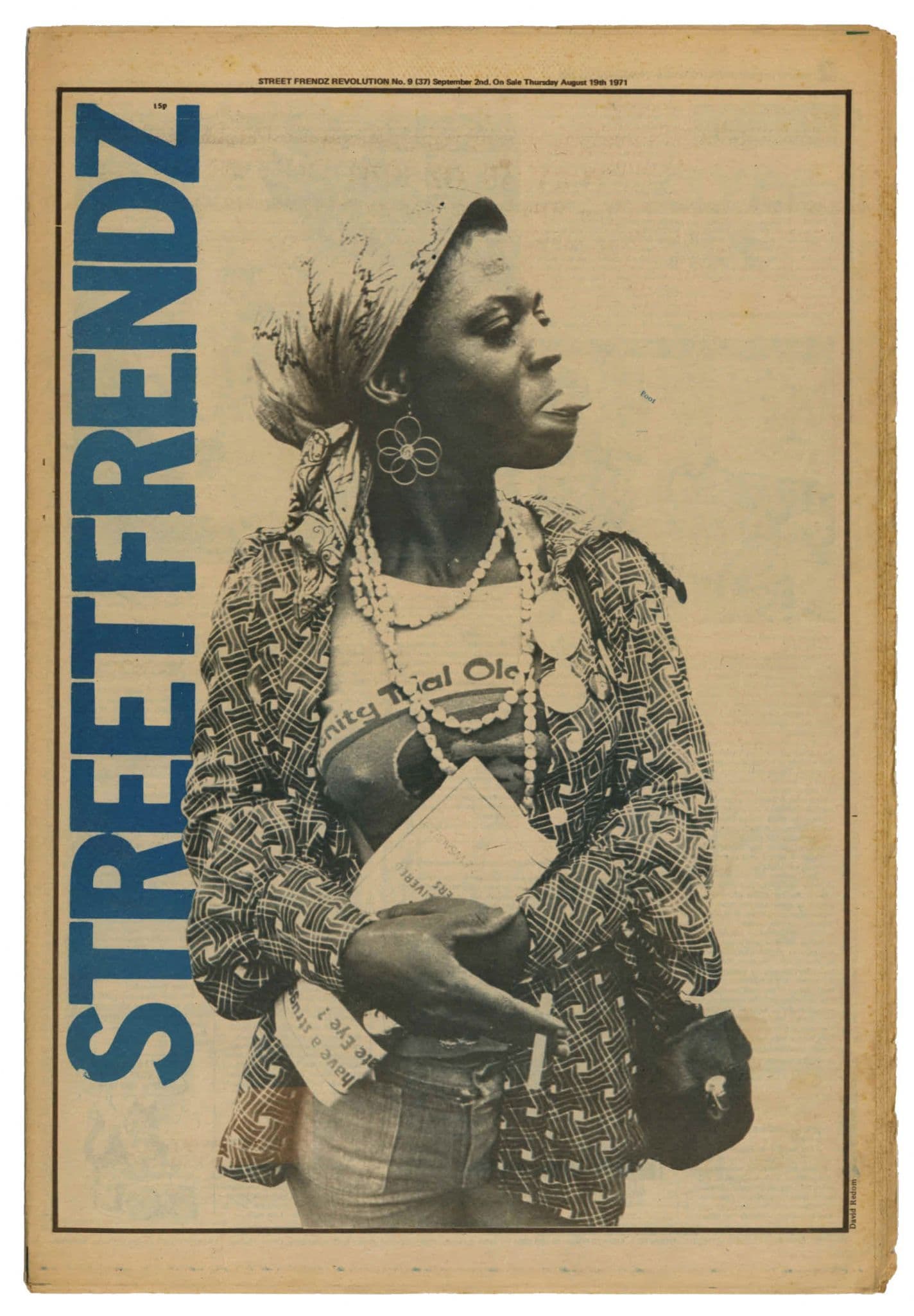 Frendz Magazine No 9 September 2 1971 Streeetfrendz Revolution issue ...
