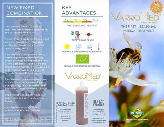 VarroMed 555ml VMA Approved Varroa Treatment