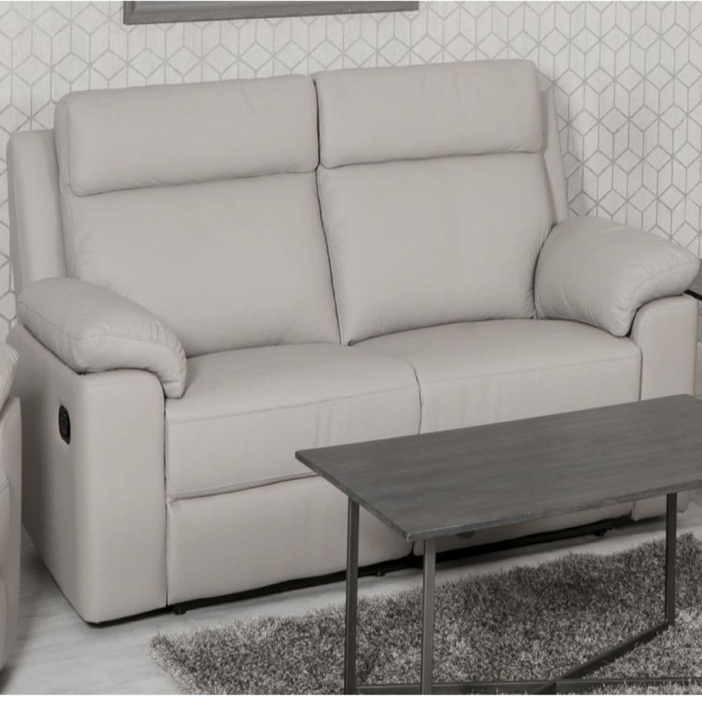 Home Essential TSA-312- Putty leather Sofa