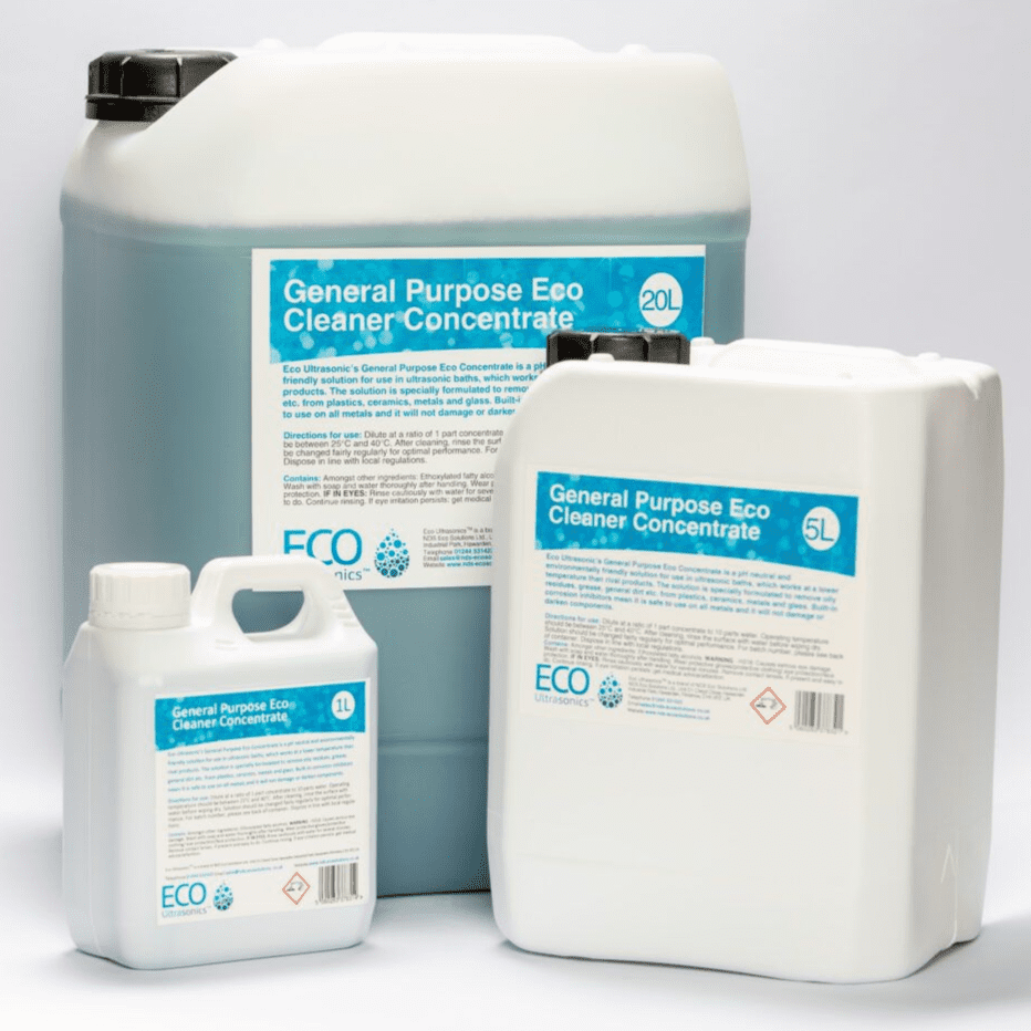 Eco general purpose ultrasonic cleaning fluid