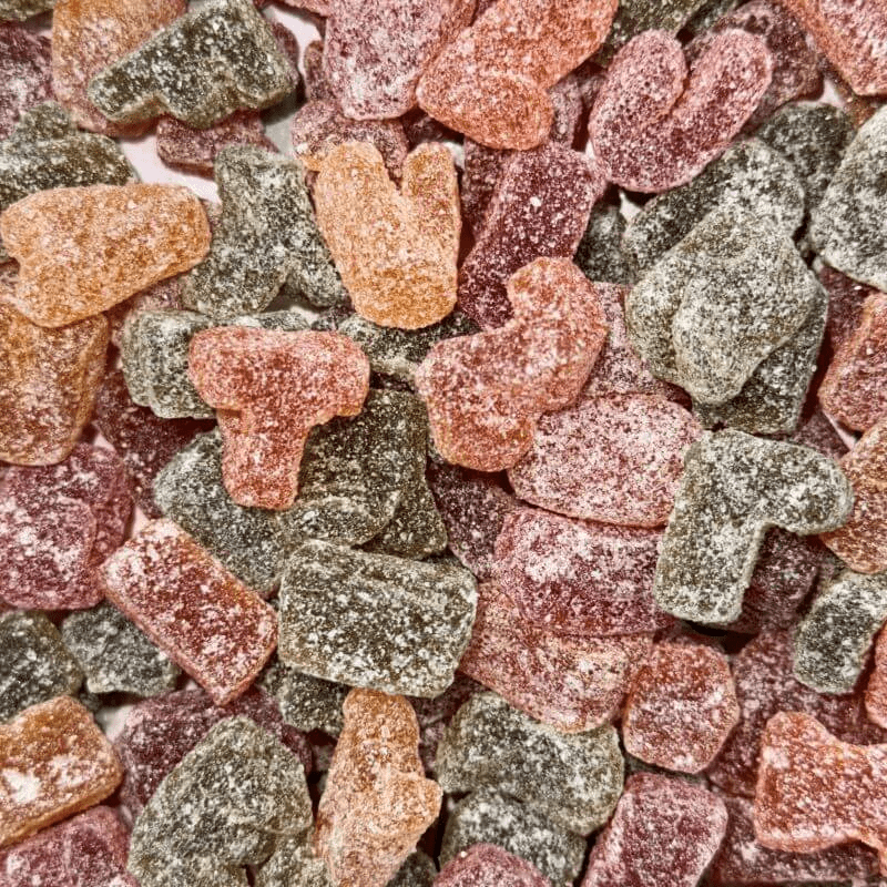 Fizzy Alphabet - 1kg | Halal Fizzy & Sour Sweets