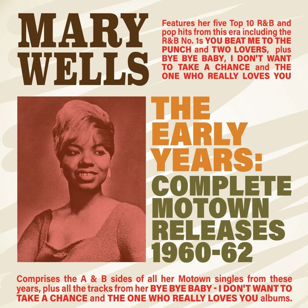Mary Wells The Early Years Complete Motown Releases 1960-62