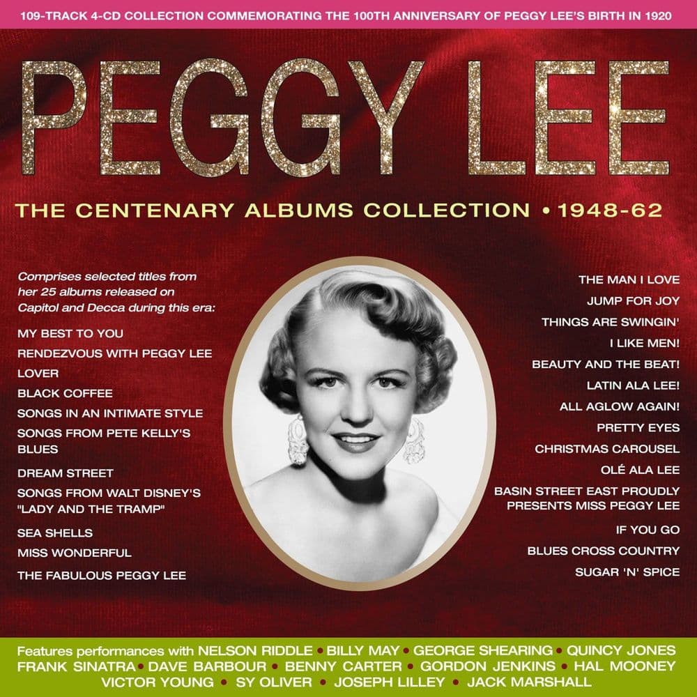 Peggy Lee - The Centenary Albums Collection 1948-62 4CD