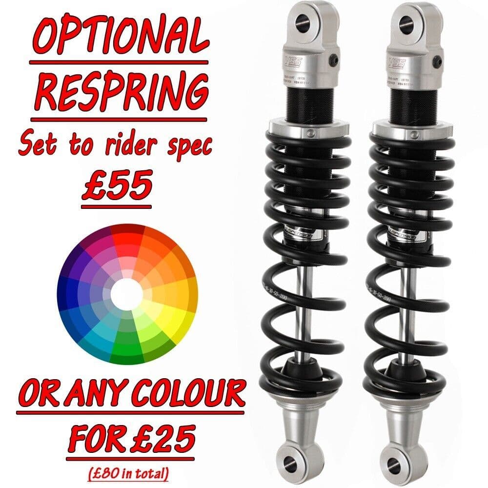 Harley Davidson XLH 883 Sportster 1987 - 2003 YSS Twin Shocks RE302-290T-04
