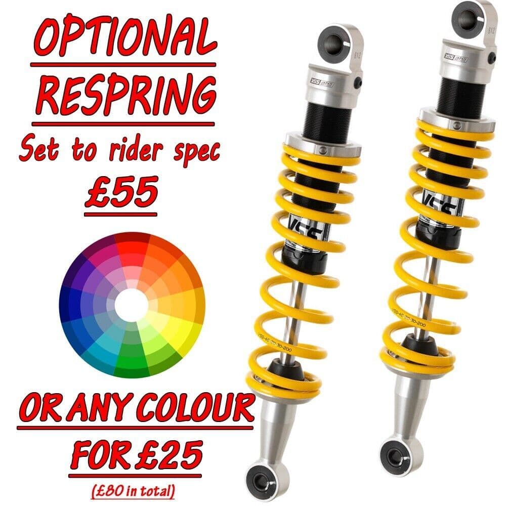 Kawasaki Z1100 1980-1986 NOT SPECTRE/LTD YSS Twin Shocks RE302-350T-19 ...