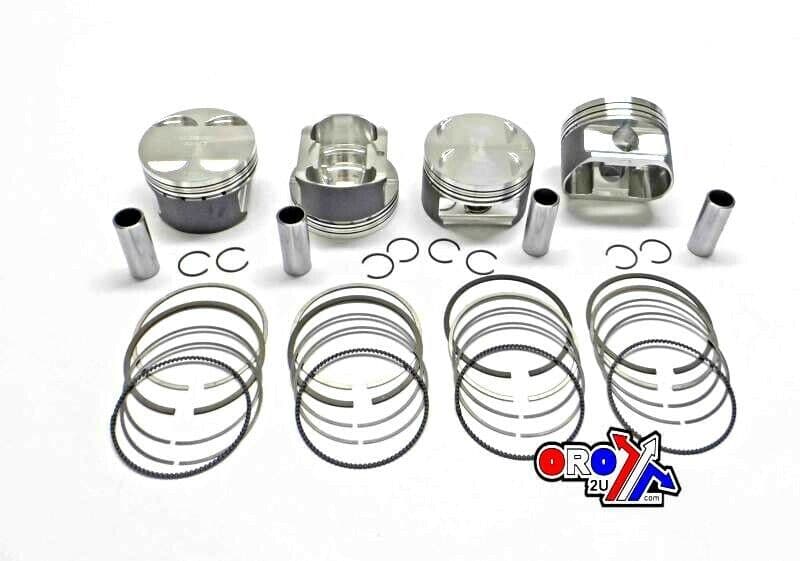 Suzuki GSX1100 E 1980 - 1983 74 00mm Bore Wossner Racing Piston Set x4