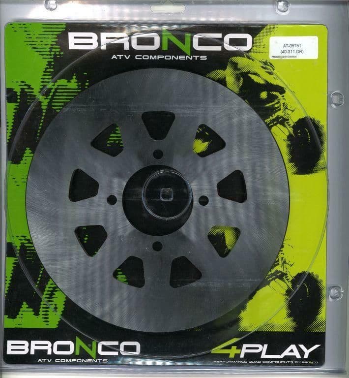 Yamaha YFZ 350 BANSHEE 1987 - 1989 Bronco HEAVY DUTY Rear Brake Disc