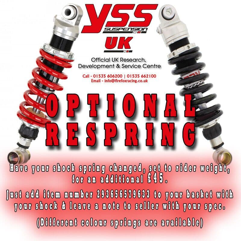 Yamaha YZF600 R THUNDERCAT 1996 - 2002 YSS Mono Shock Absorber MZ456 ...