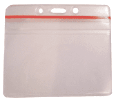 RE-SEALABLE/WATER RESISTANT VISITOR PAPER PASS HOLDER