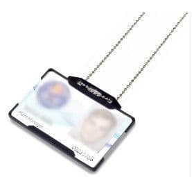 BEADED NECK CHAIN ID CARD HOLDER