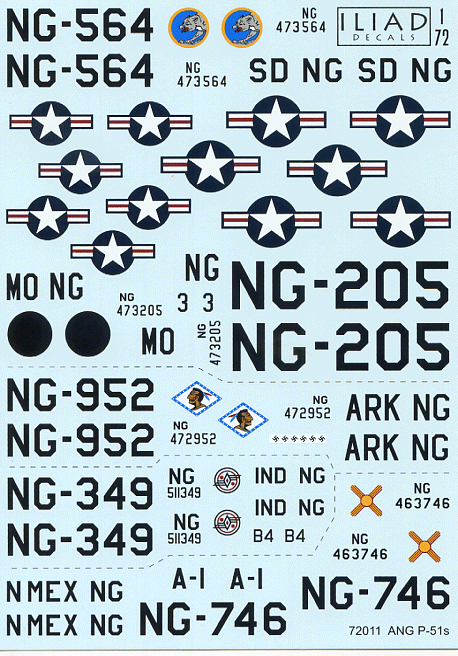 Air National Guard Mustangs 72