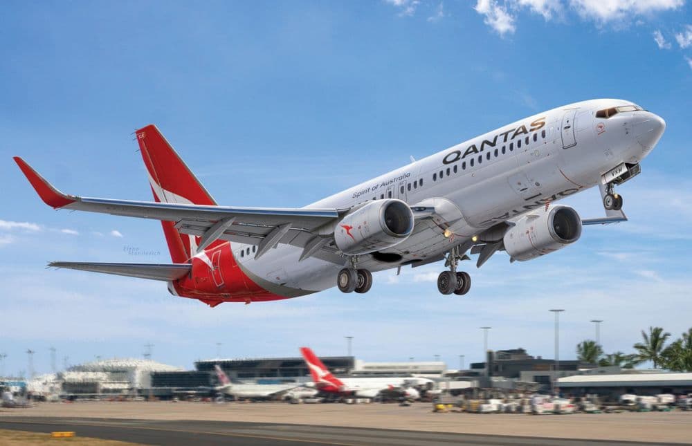 Boeing 737-800 Qantas 72