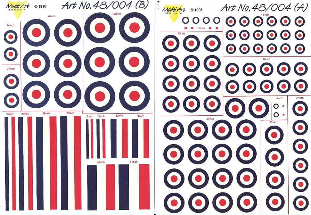 British Post WW2 D Type Roundels 48