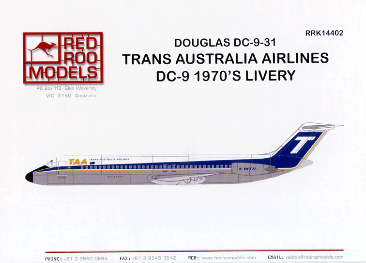 DC-9 TAA 1970 s 144