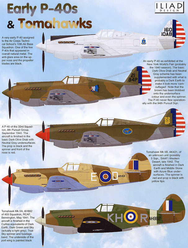 Early P-40 s & Tomahawks 48