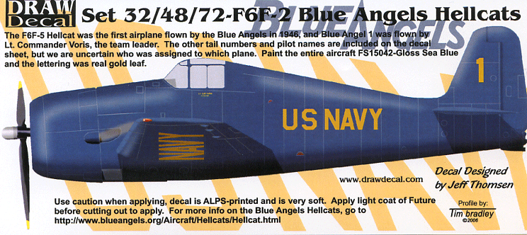 F6F Hellcat "Blue Angels" 72